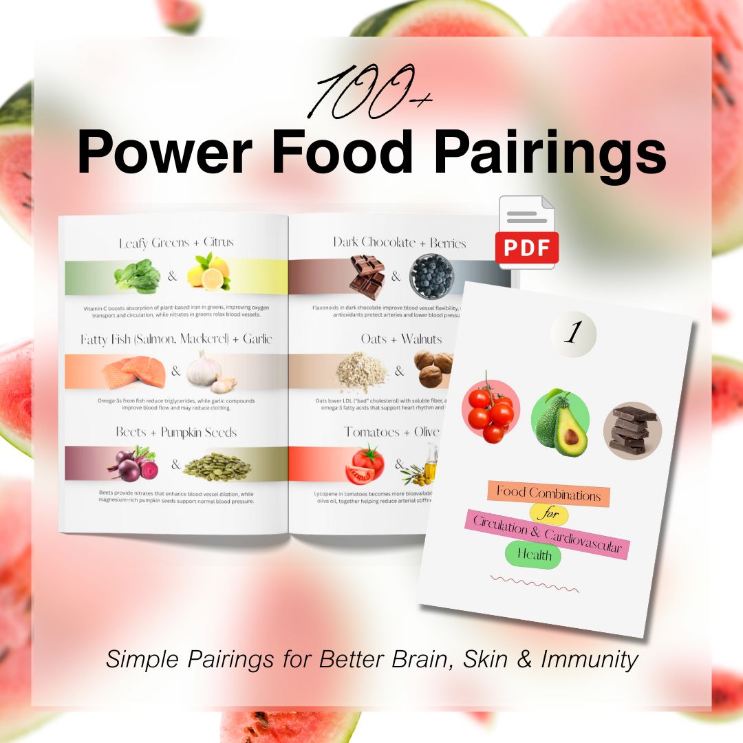 100+ Power Food Pairings – Site Vee